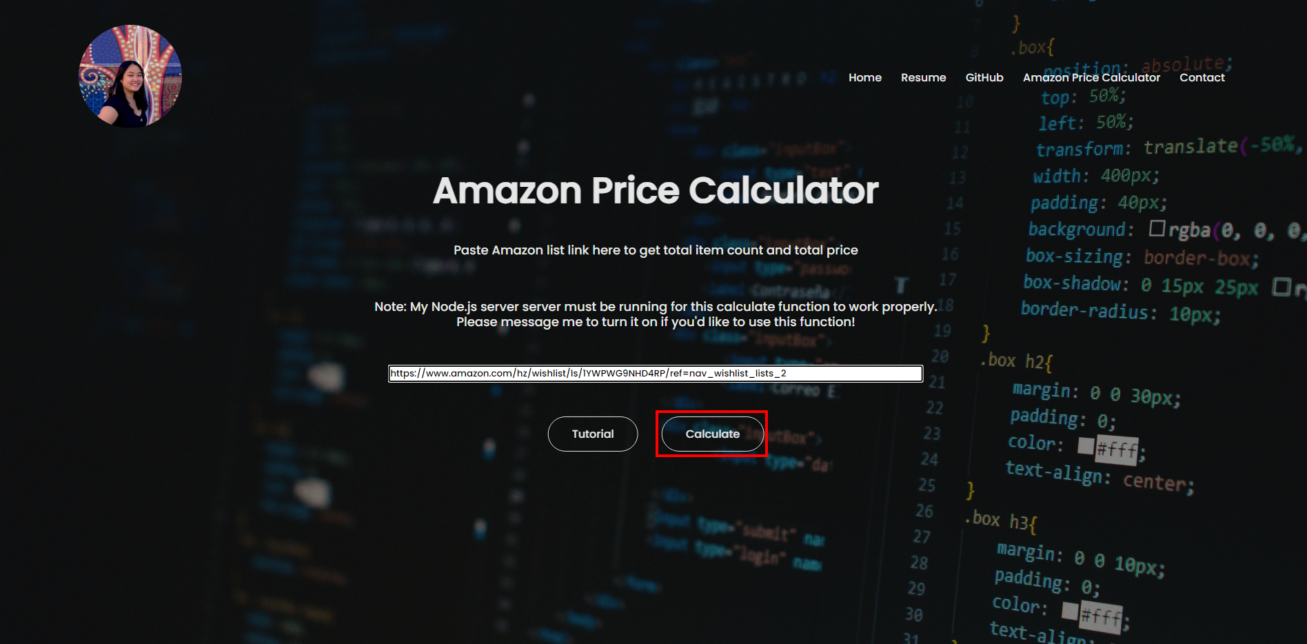 Amazon Price Calculator